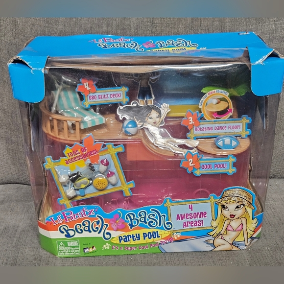 Bratz | Toys | Lil Bratz Beach Bash Party Pool Playset | Poshmark